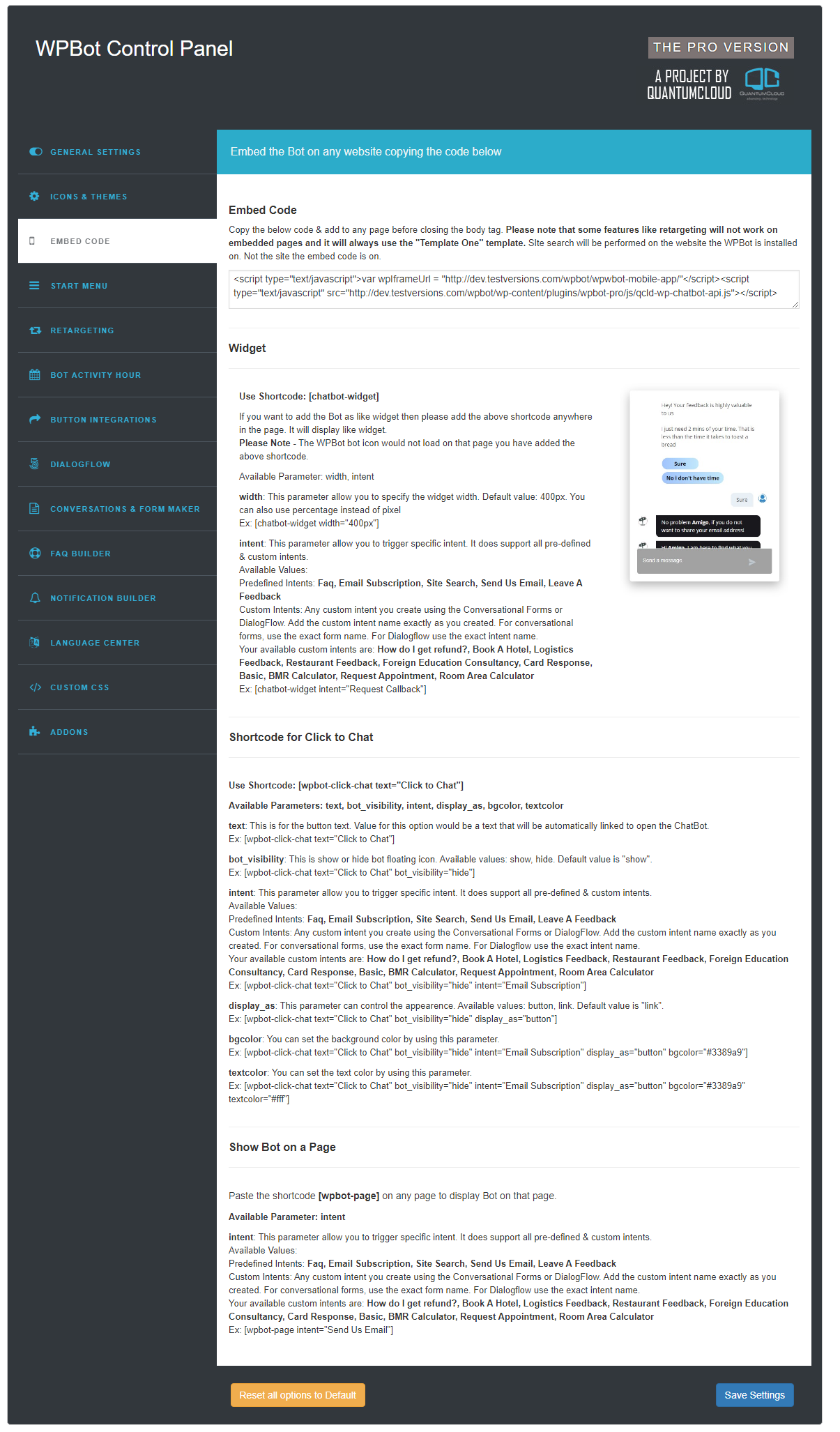 AI ChatBot for Automated Live Chat Support by quantumcloud | CodeCanyon